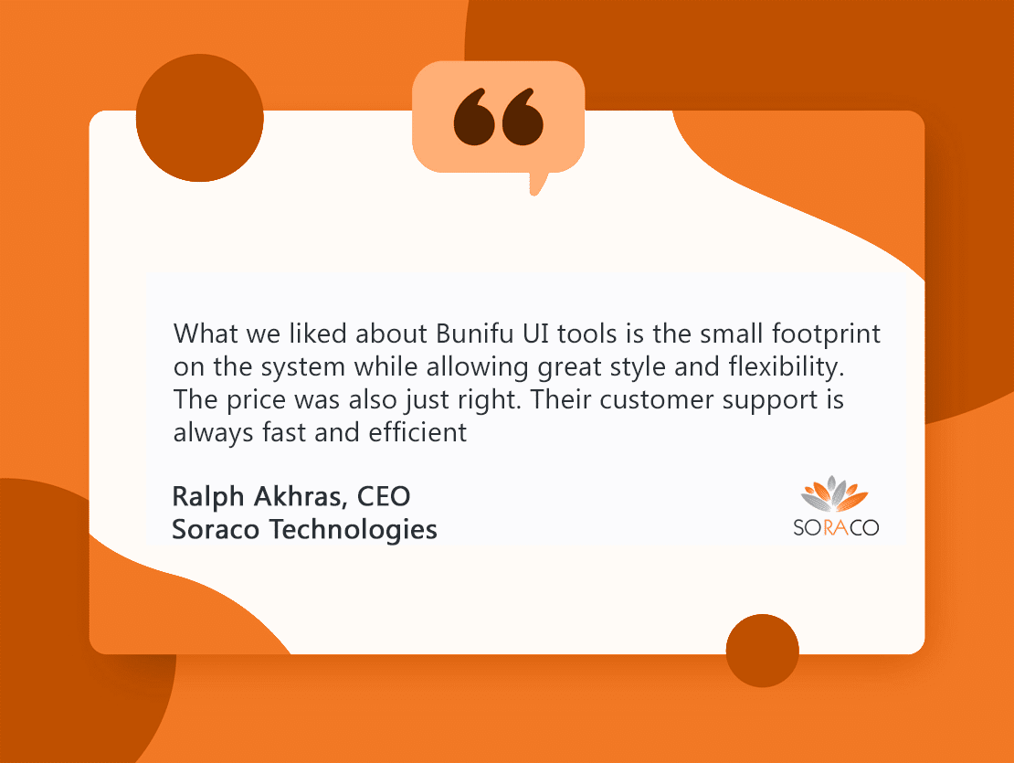 How Bunifu Framework controls helped Soraco Technologies create better ...